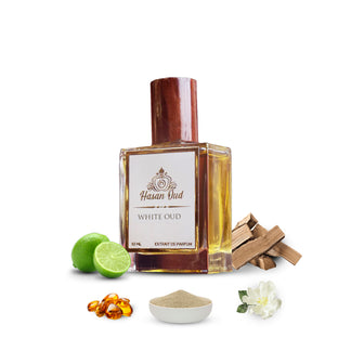White Oud Premium Premium fragrances Attar Alcohol Free - Hasan Oud